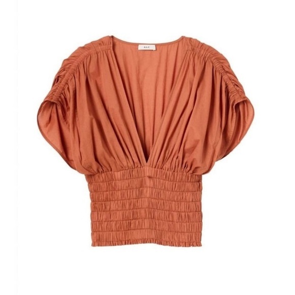A.L.C. | Tops | Nwt Alc Luna Top In Rust | Poshmark